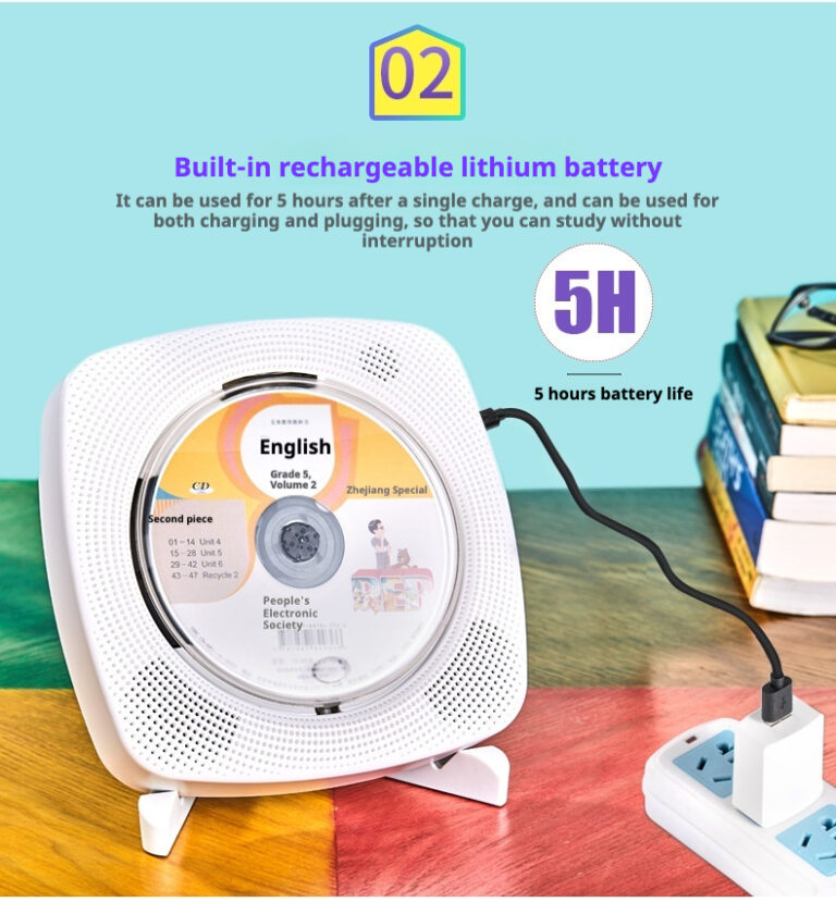 DVD / CD Player with Bluetooth Speaker – Perladar.com